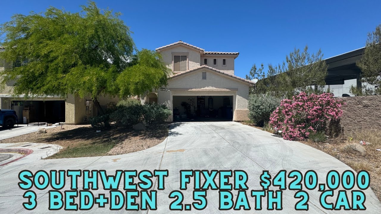 SHORT SALE $420,000 3 bed plus den 2 car garage BLUE DIAMOND and ...