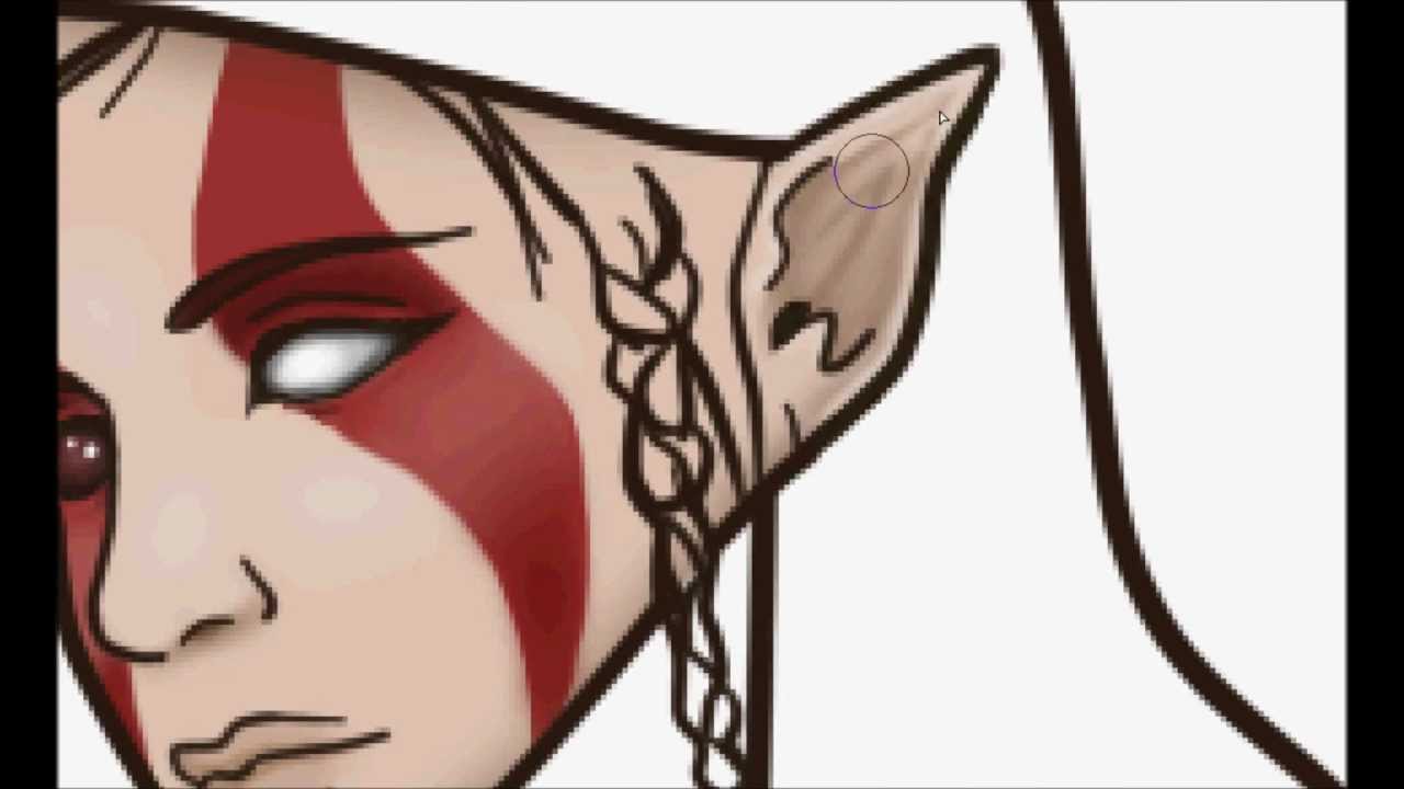 Skyrim Character Speed Draw/Time Lapse - YouTube