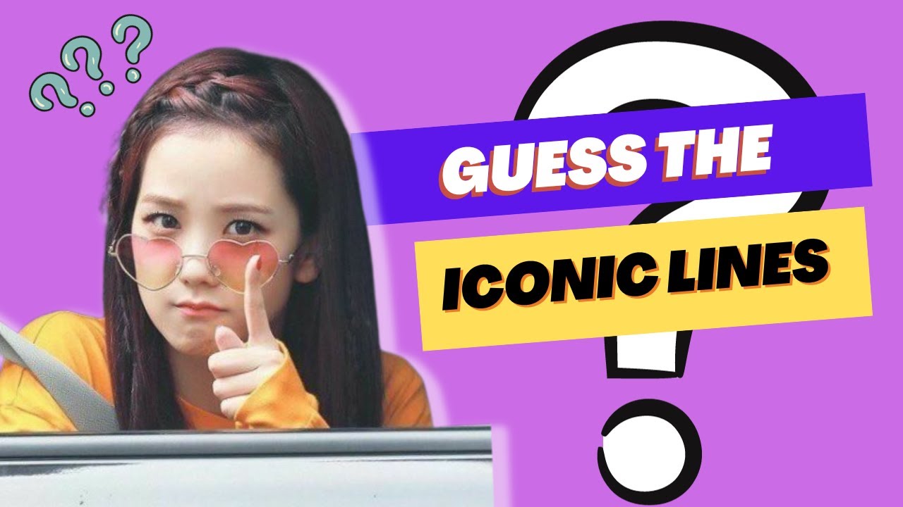 GUESS THE BLACKPINK ICONIC LINES | SHORT QUIZ - YouTube