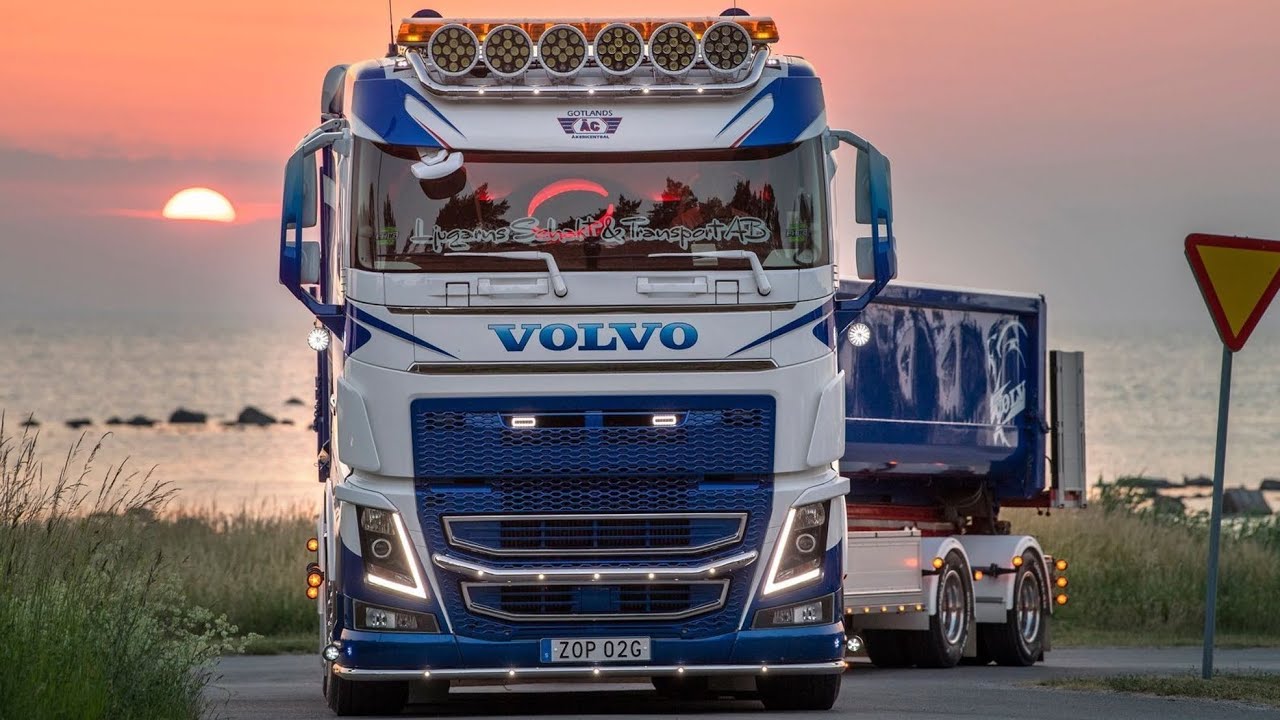 Volvo Truck Driving in Sweden 🇸🇪🚛 - YouTube