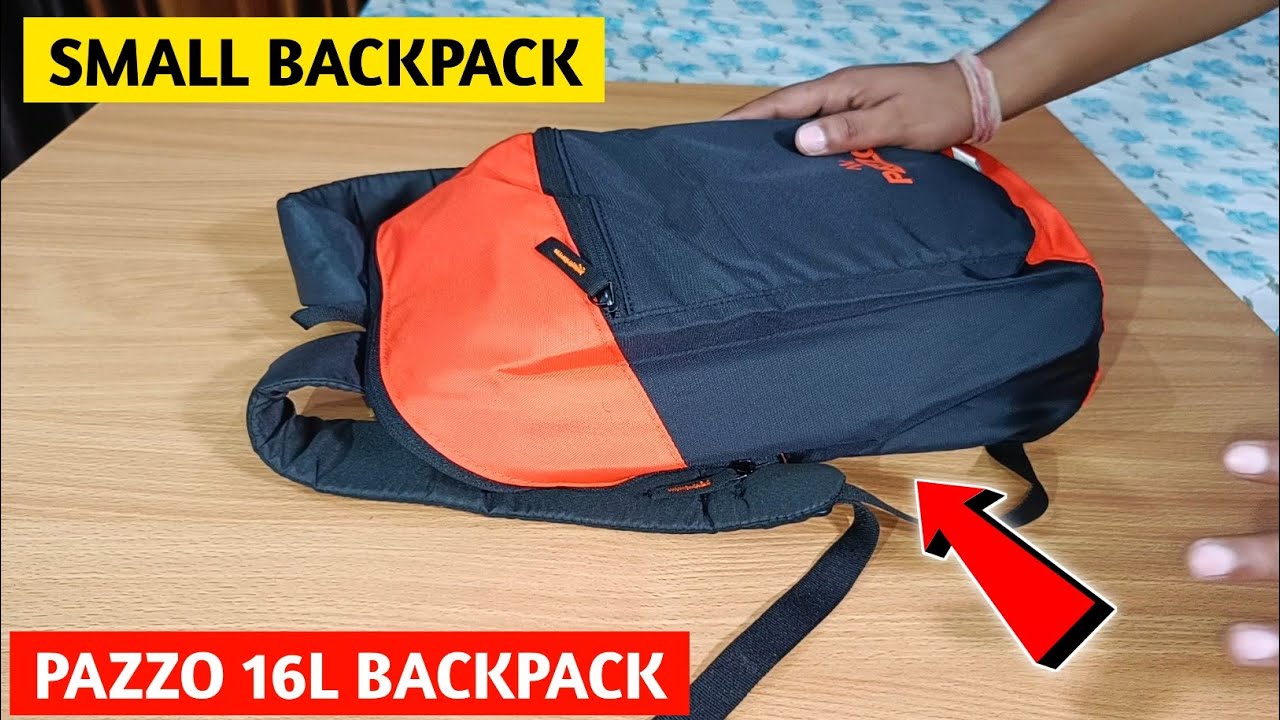 Best Small Backpack For Rider | Pazzo Mini Backpack | 16L Small Bag ...