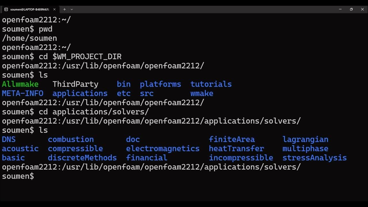 FSI Workshop | Day-2 | OpenFOAM Session - II & Dynamic Mesh Modeling | Prof. Chandan Bose - YouTube