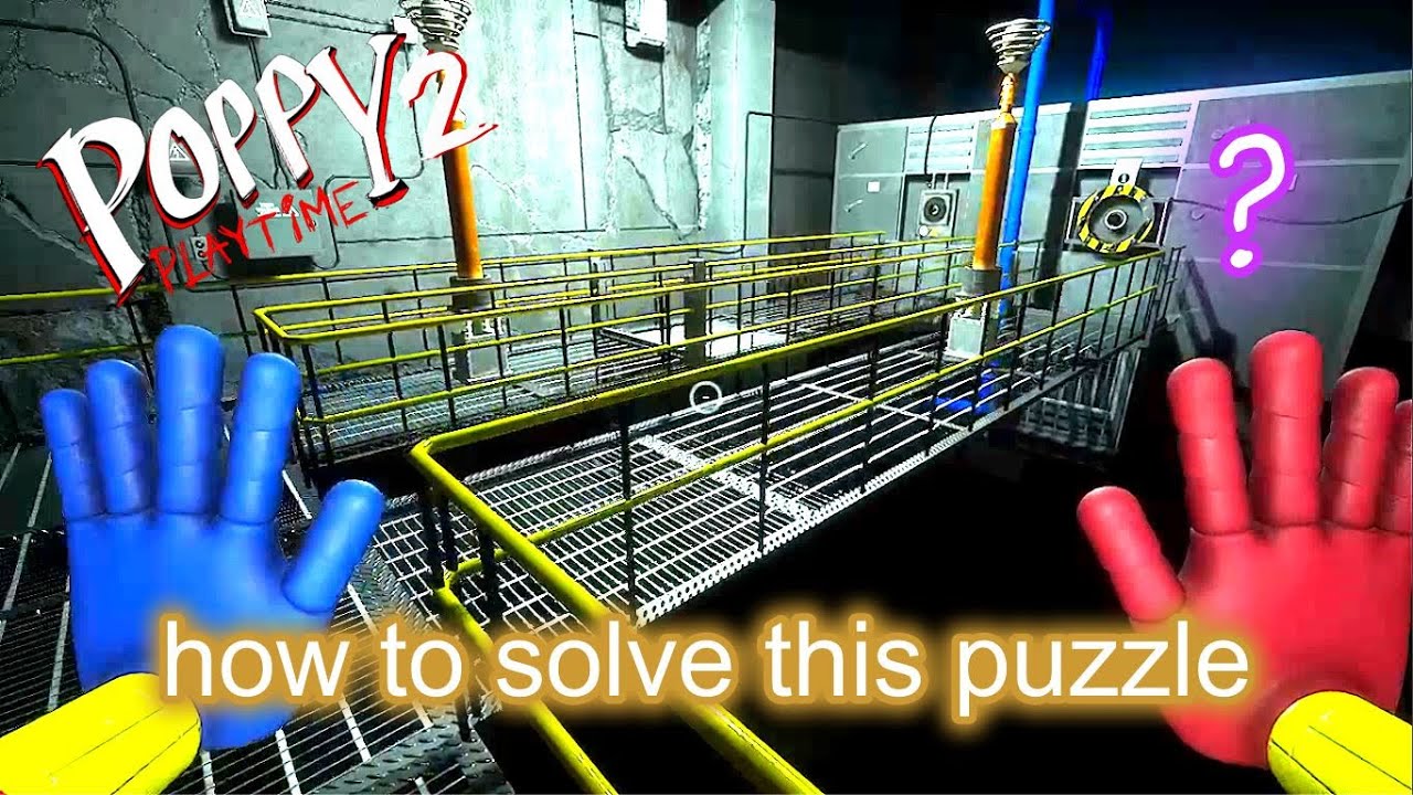 how to solve the puzzle in the "Power" room part 3 /poppy playtime ...
