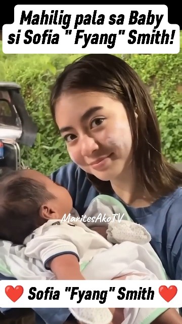 OMG! MAHILIG PALA SA BABY SI SOFIA "FYANG" SMITH! ️ #fyang #shorts ...