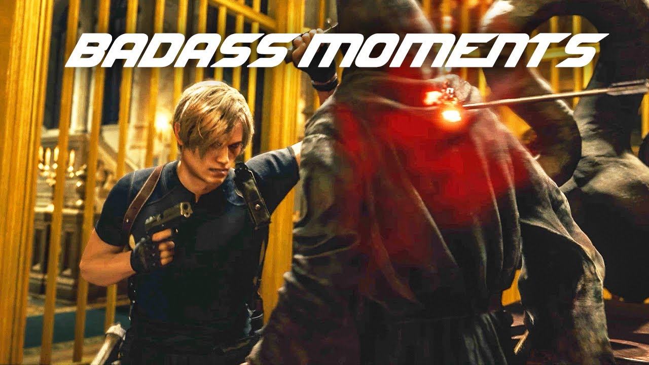 Most Badass & Satisfying Leon S Kennedy Moments in RESIDENT EVIL 4 ...