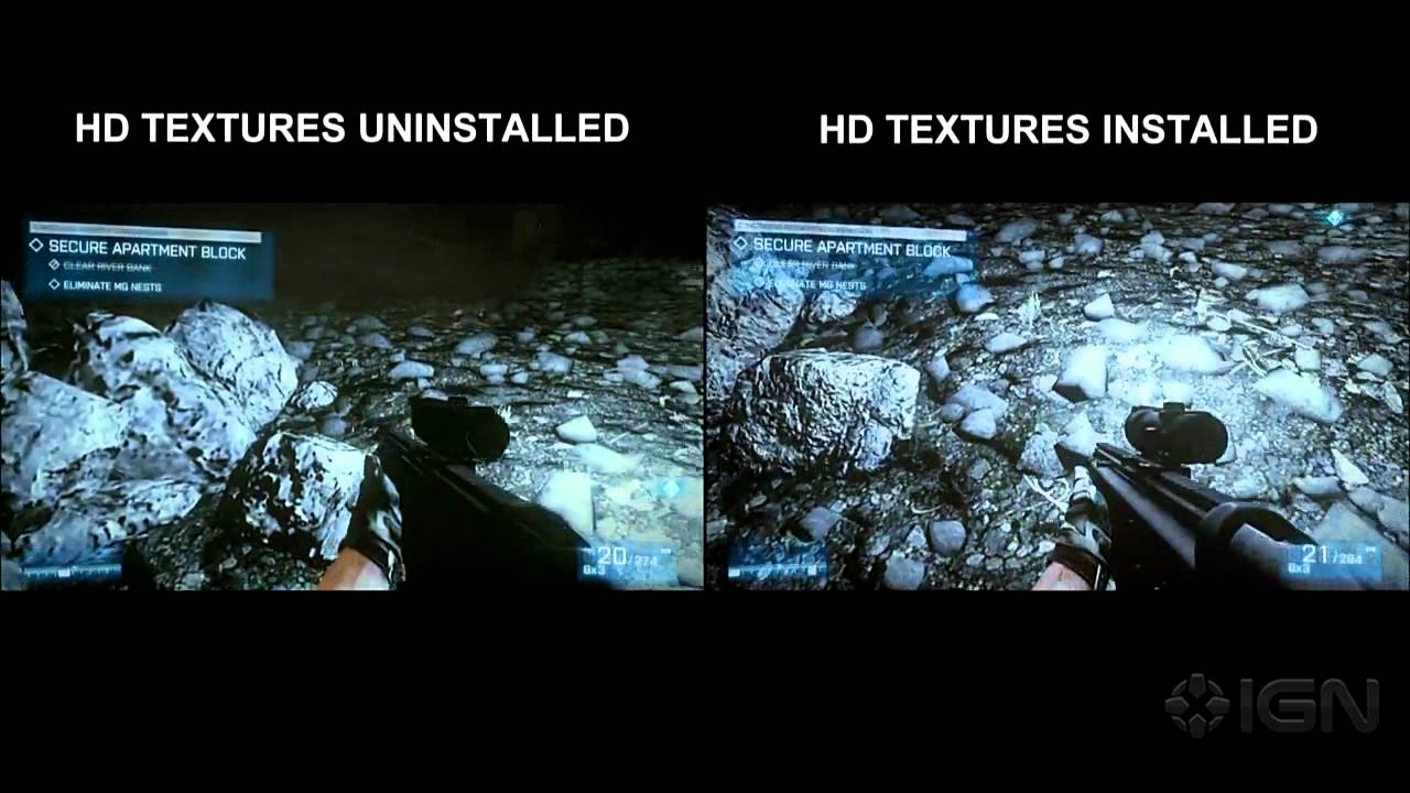 Battlefield 3: Is it Worth Installing the 360 Texture Pack? - YouTube