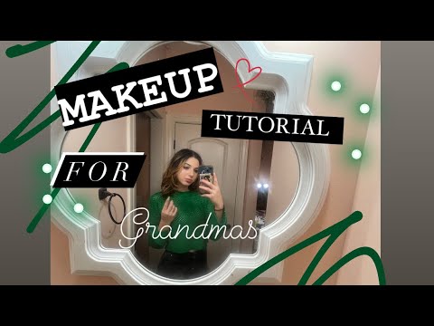 Makeup tutorial for my amazing grandma🤍🤍 - YouTube