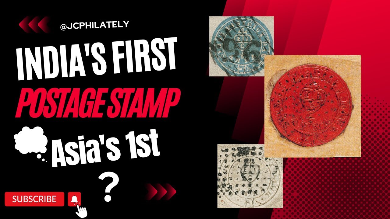 India's First Postage Stamp & Asia's First Stamp - The Scinde Dawk ...