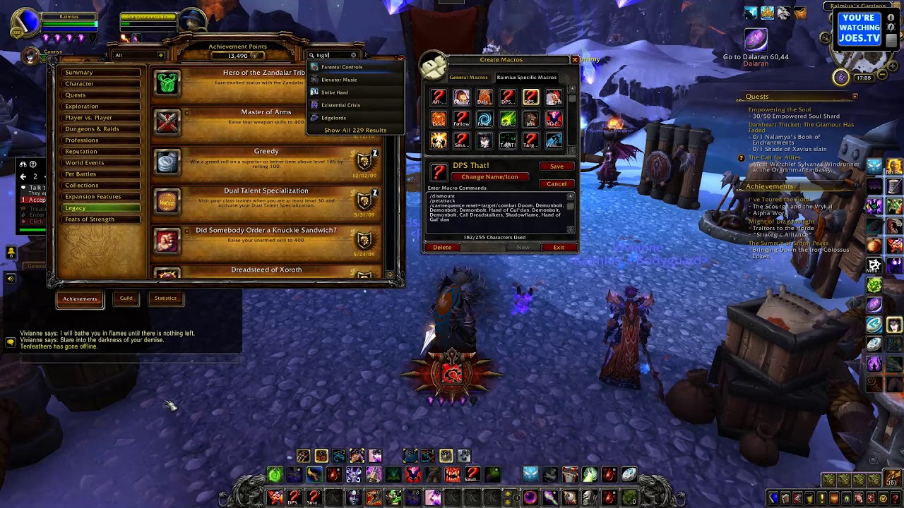 WoW: Getting ready for BFA (Jul 19, 2018) - YouTube