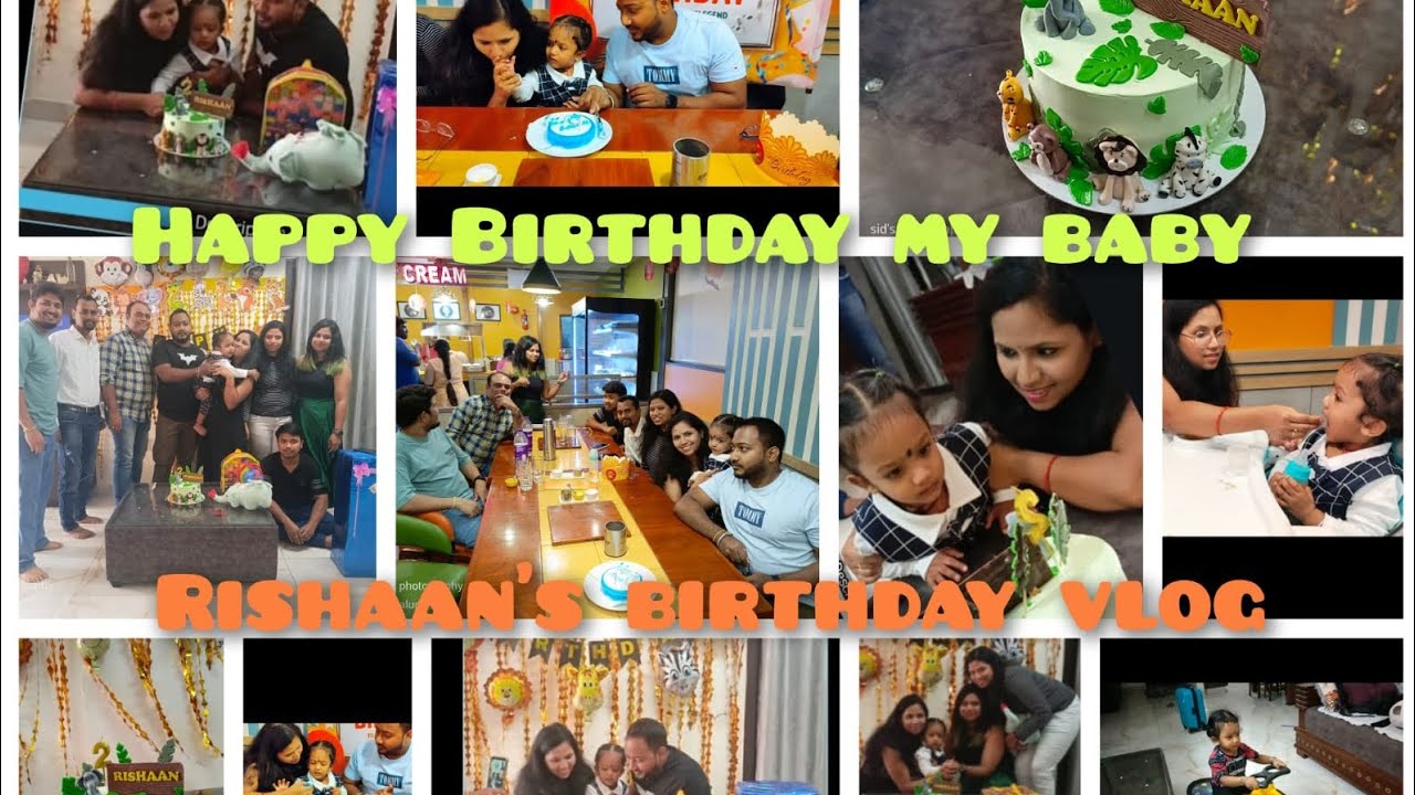 Rishaan's birthday party🎂🎉🎈| birthday celebration of my baby👶 ...