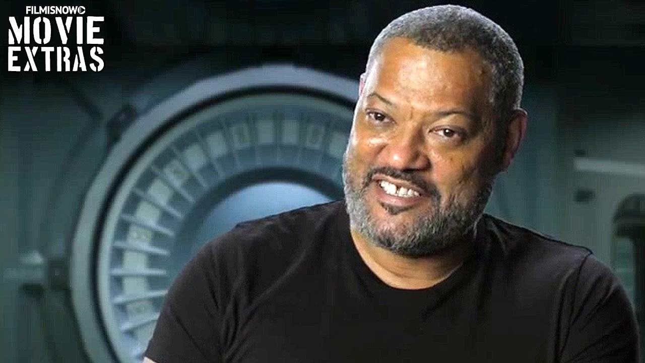 Passengers | On-set visit with Laurence Fishburne 'Gus Mancuso' - YouTube