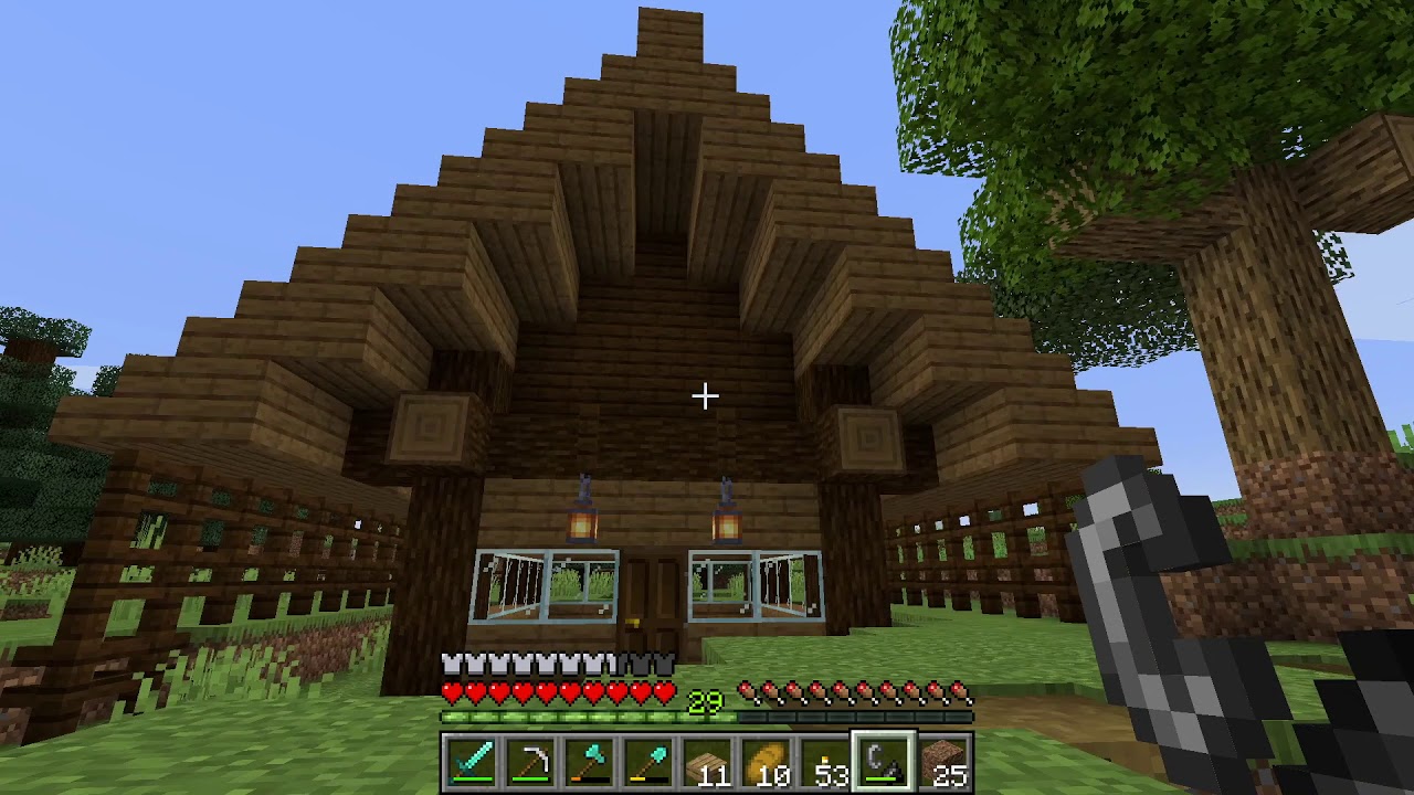 Minecraft Playthrough: Episode 2! Dock, Boat, Farms and The Nether ...