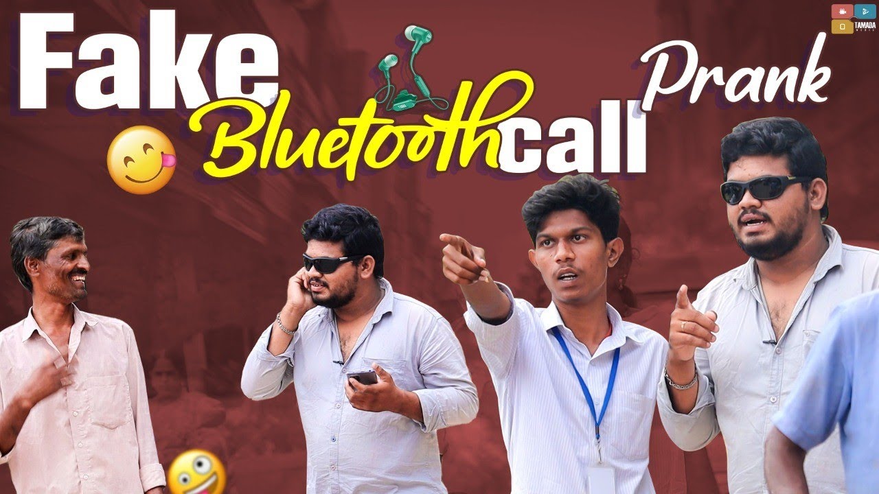 FAKE BLUETOOTH CALL PRANK 😆II #VIRAL @AnantapurWalaBaba 😂 - YouTube