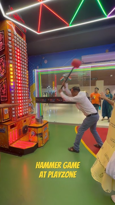 My Father loves Hammer Game 🔨 at playzone #Father #love #Hammer #Game #playzone #shorts - YouTube