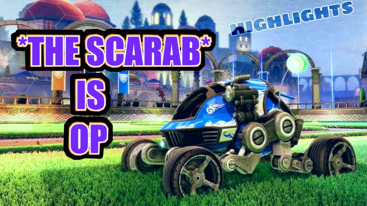 Scarab is OP | Rocket League SCARAB CUSTOMIZATION AND REVIEW - YouTube