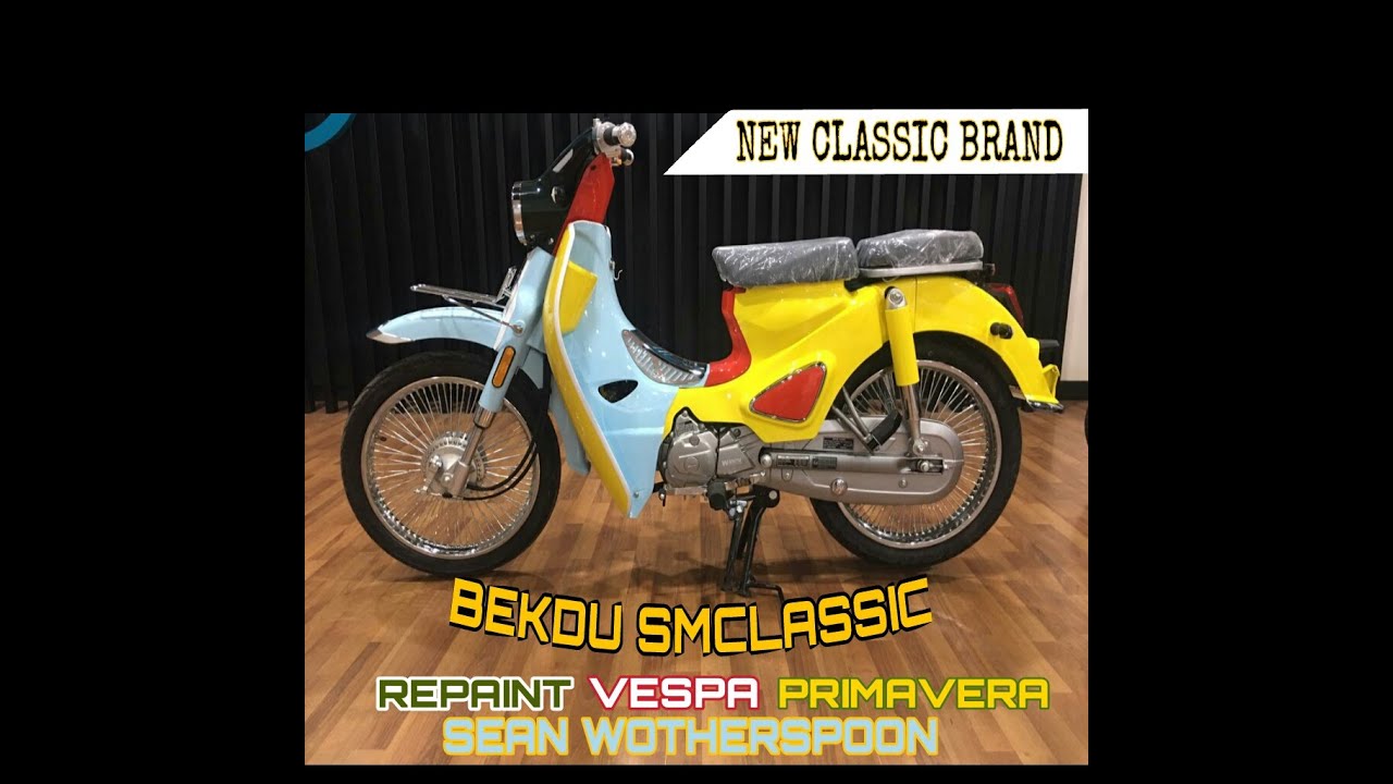SM classic motor , review modifikasi repaint - YouTube