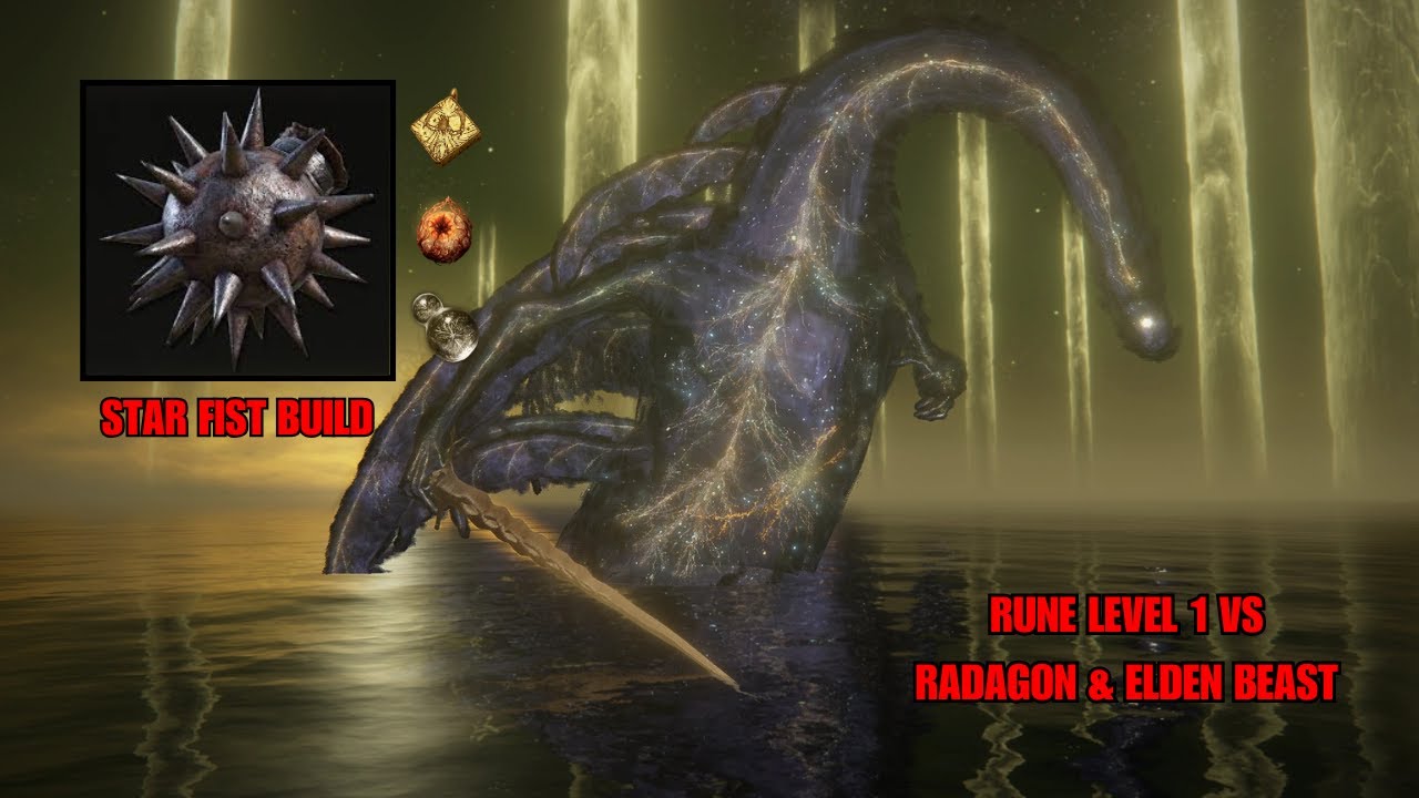 Radagon Elden Beast Rune Level 1 - YouTube