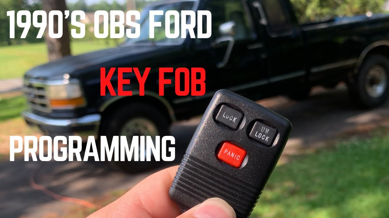 1990's OBS Ford Key Fob Programming in 2 minutes! - YouTube