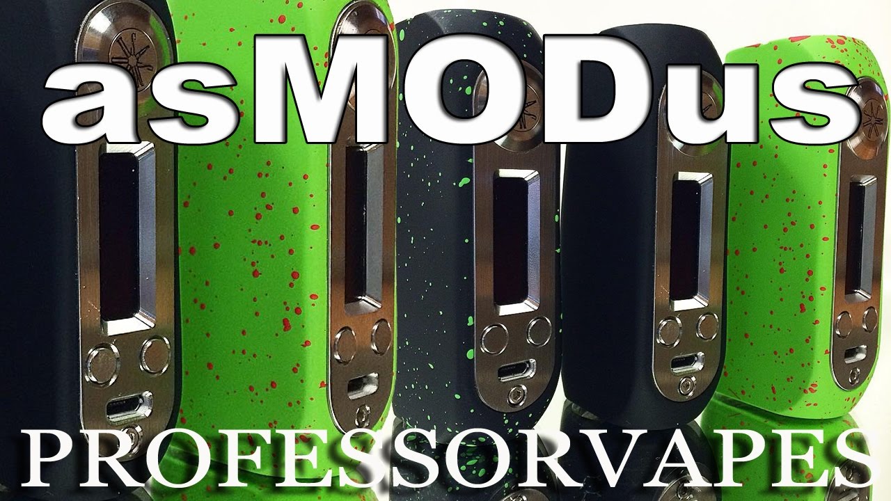asMODus ohmsmium 80 watt vape mod nice display item - YouTube