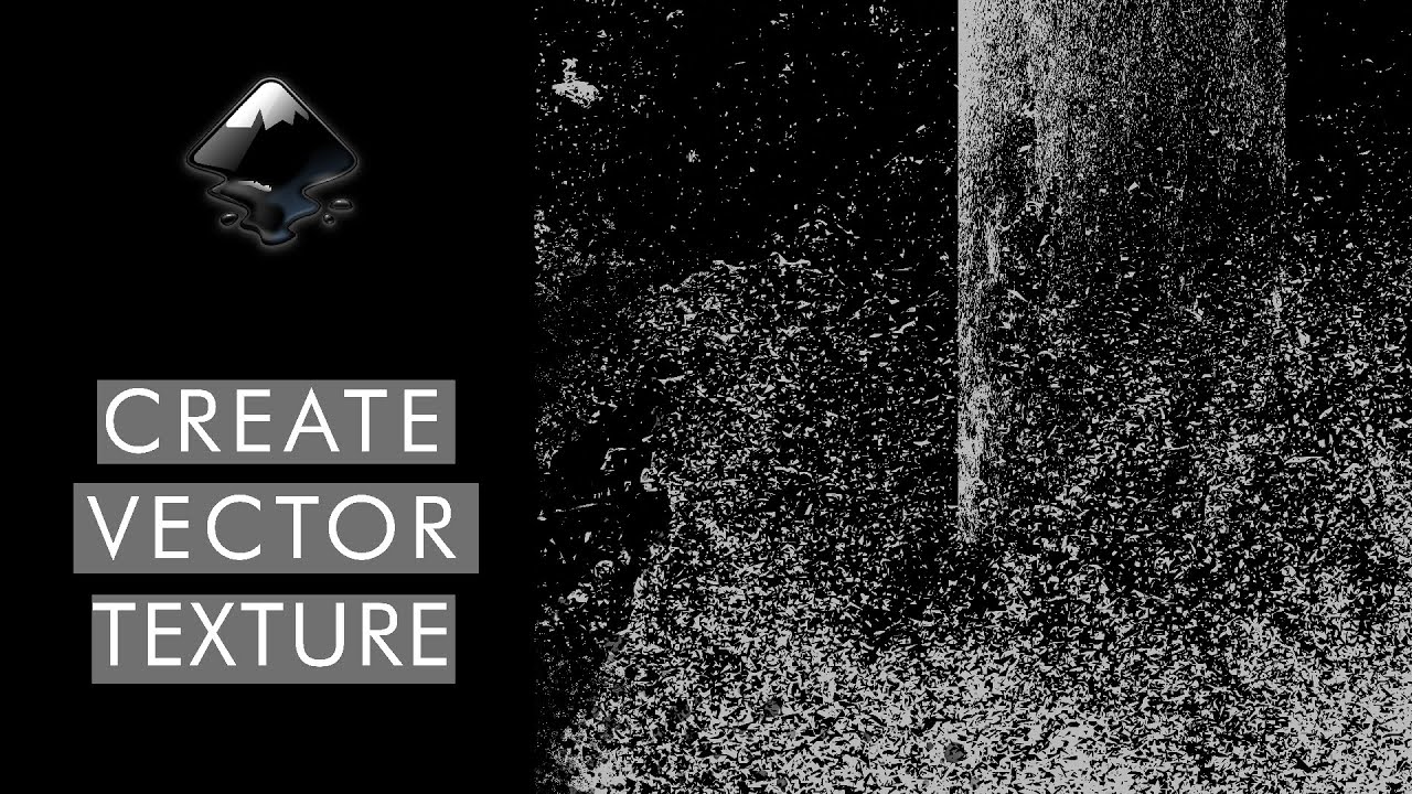 Creating Vector TEXTURE From Photos in Inkscape - YouTube