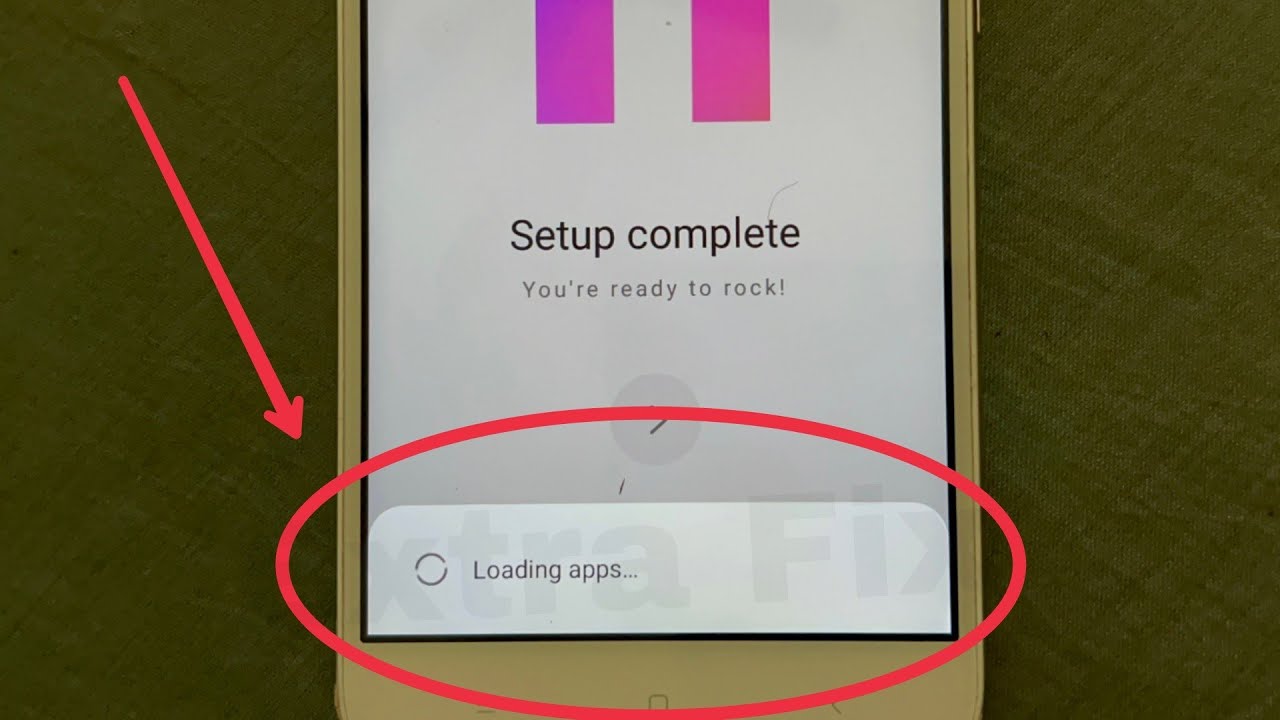 How To Fix Loading Apps on Setup complete Problem Solve in Xiaomi Redmi ...