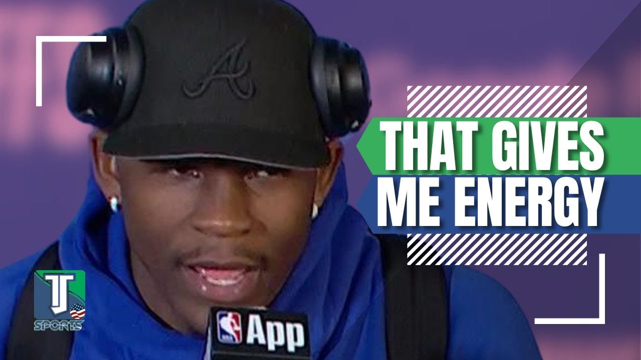 Anthony Edwards on his MJ SHRUG in Game 2 WIN at Nuggets and Jamal ...