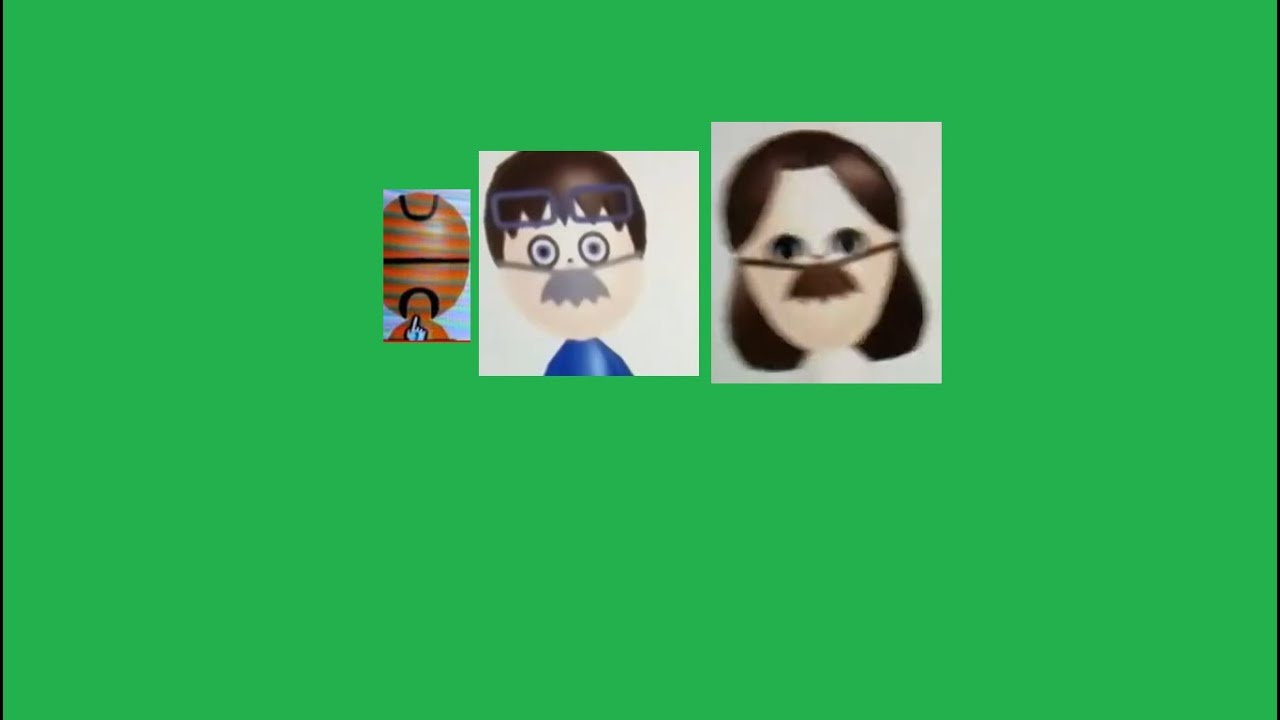 How to make a basketball mii and a mask mii - YouTube