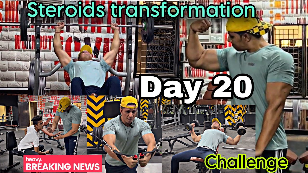 Day 20 steroids transformation | Birthday challenge | ultimate intense ...