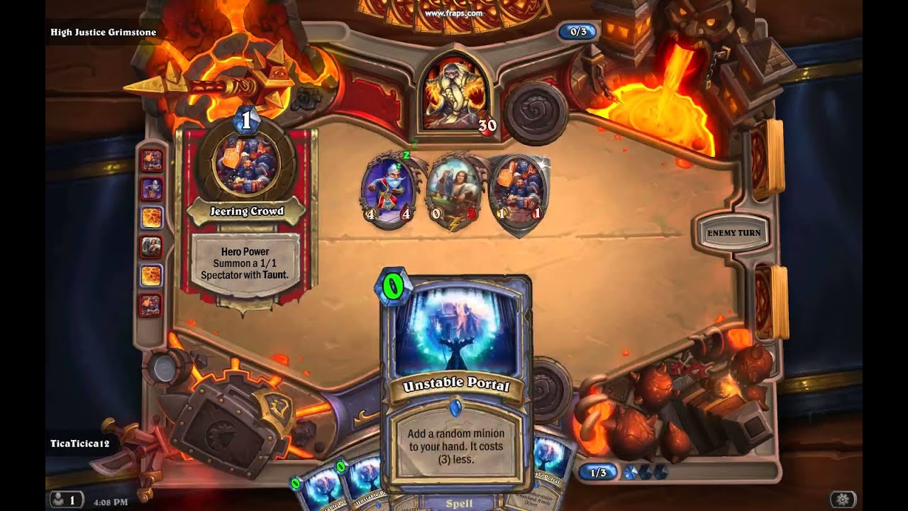 Prepare to face the mighty Millhouse Manastorm! - YouTube