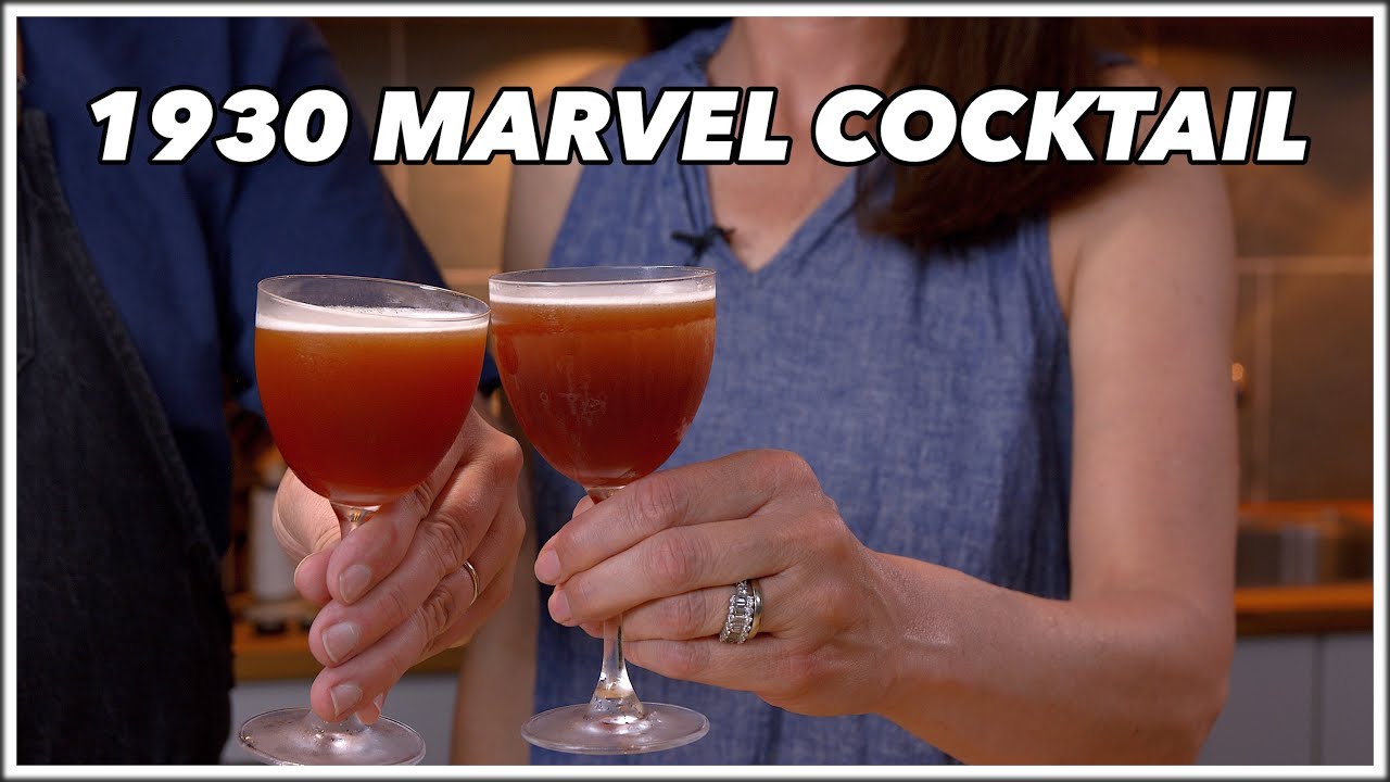 1930 Marvel Cocktail - Cocktails After Dark - YouTube