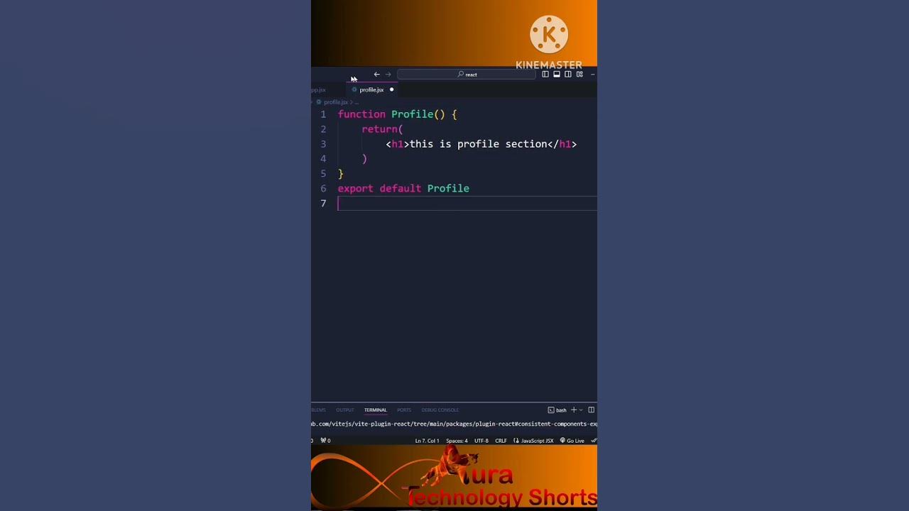 React export and import components #shorts #viralshort #reactjs # ... React export and import components #shorts #viralshort #reactjs # ...