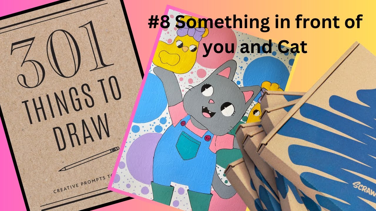 SKETCHY SATURDAY 📖🖍: 301 Things To Draw | Prompt 8: Something in front ...