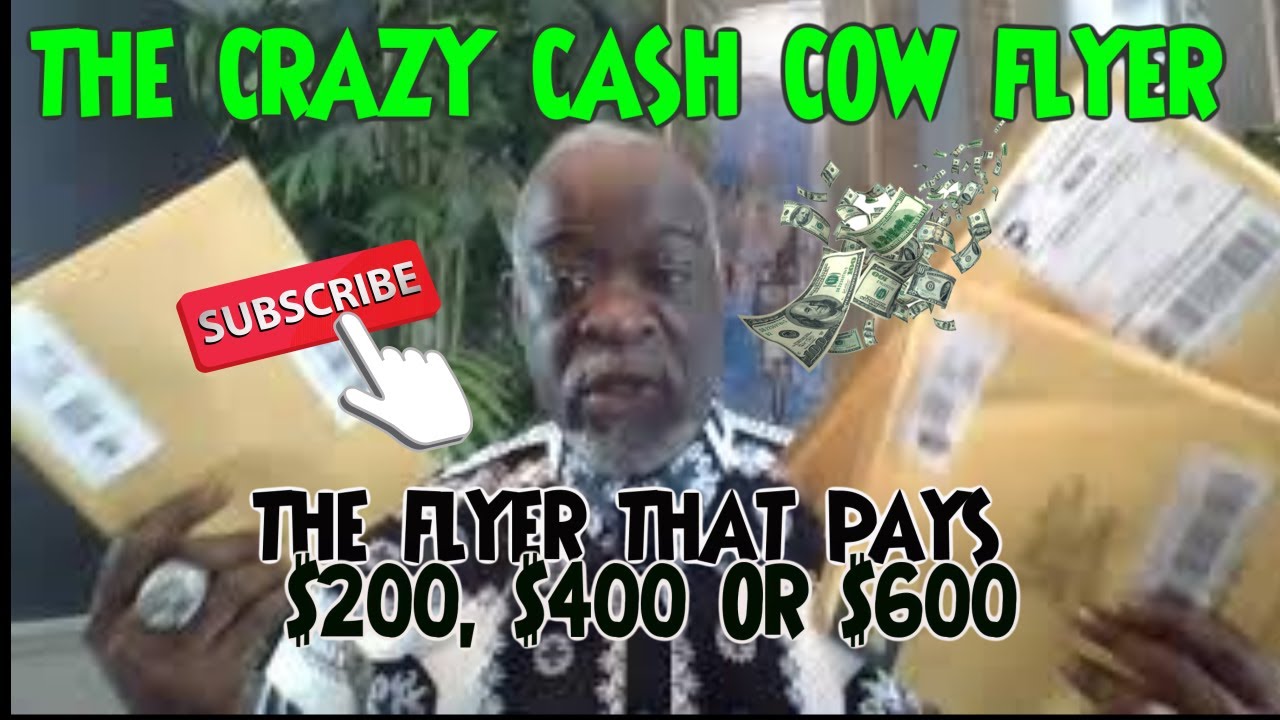 NEW CRAZY CASH FUND CLUB PROOF, 👍FAST MAIL ORDER FLYER 2023- CRAZY CASH ...