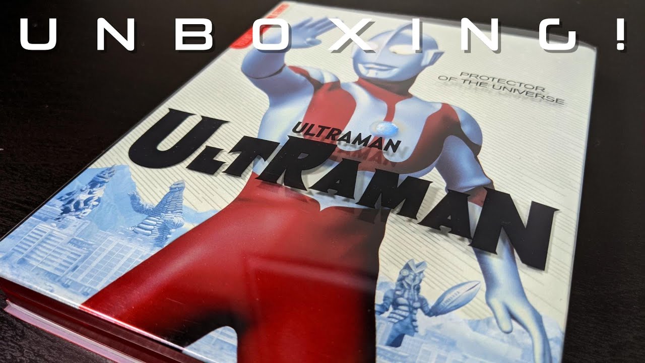 Ultraman Steelbook Blu-ray Unboxing - YouTube