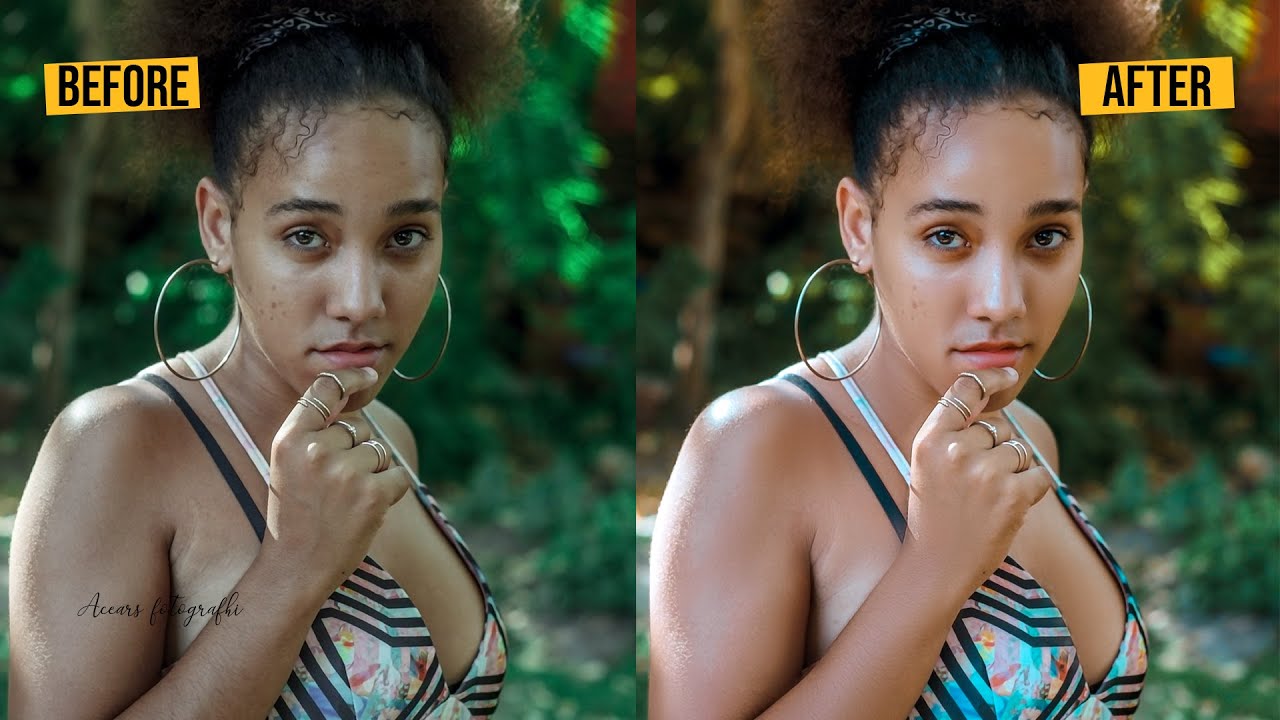 Best Simple Steps to Make Images Lively- Photoshop Image Editing Tutorial [Skin & Color Profile ...