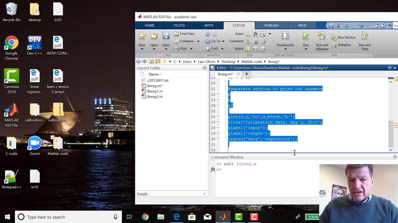 Learn Matlab Lesson 7 Youtube