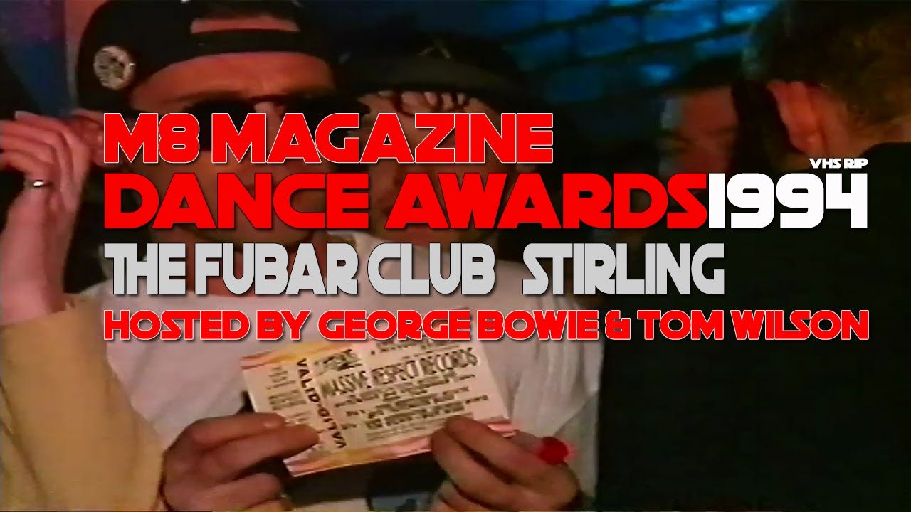 M8 Magazine Dance Awards The Fubar Club Stirling 1994 *VHS Rip* - YouTube