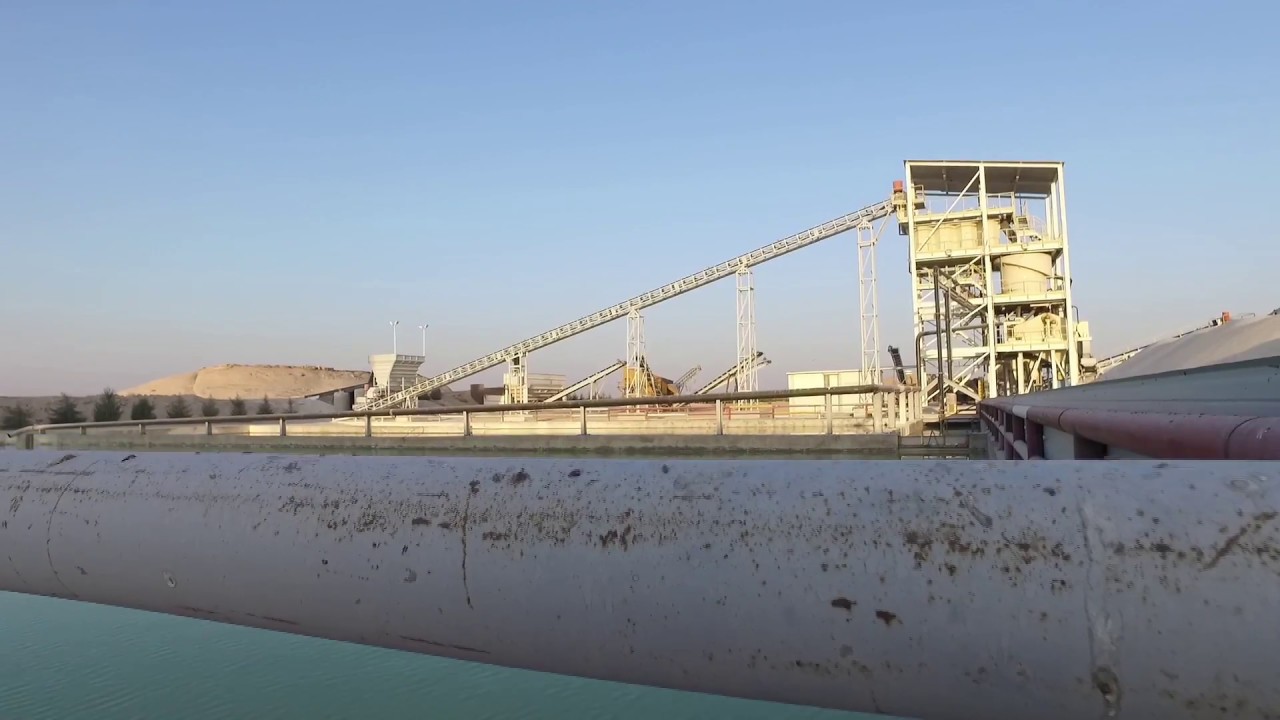Silica Sand Powder Plant- مصنع الردادي لبودرة رمال السيلكا - YouTube