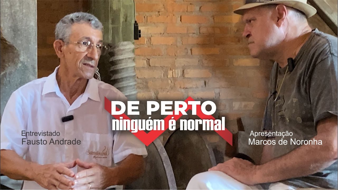 De Perto Ninguém é Normal - Entrevista Fausto Andrade #podcast - YouTube