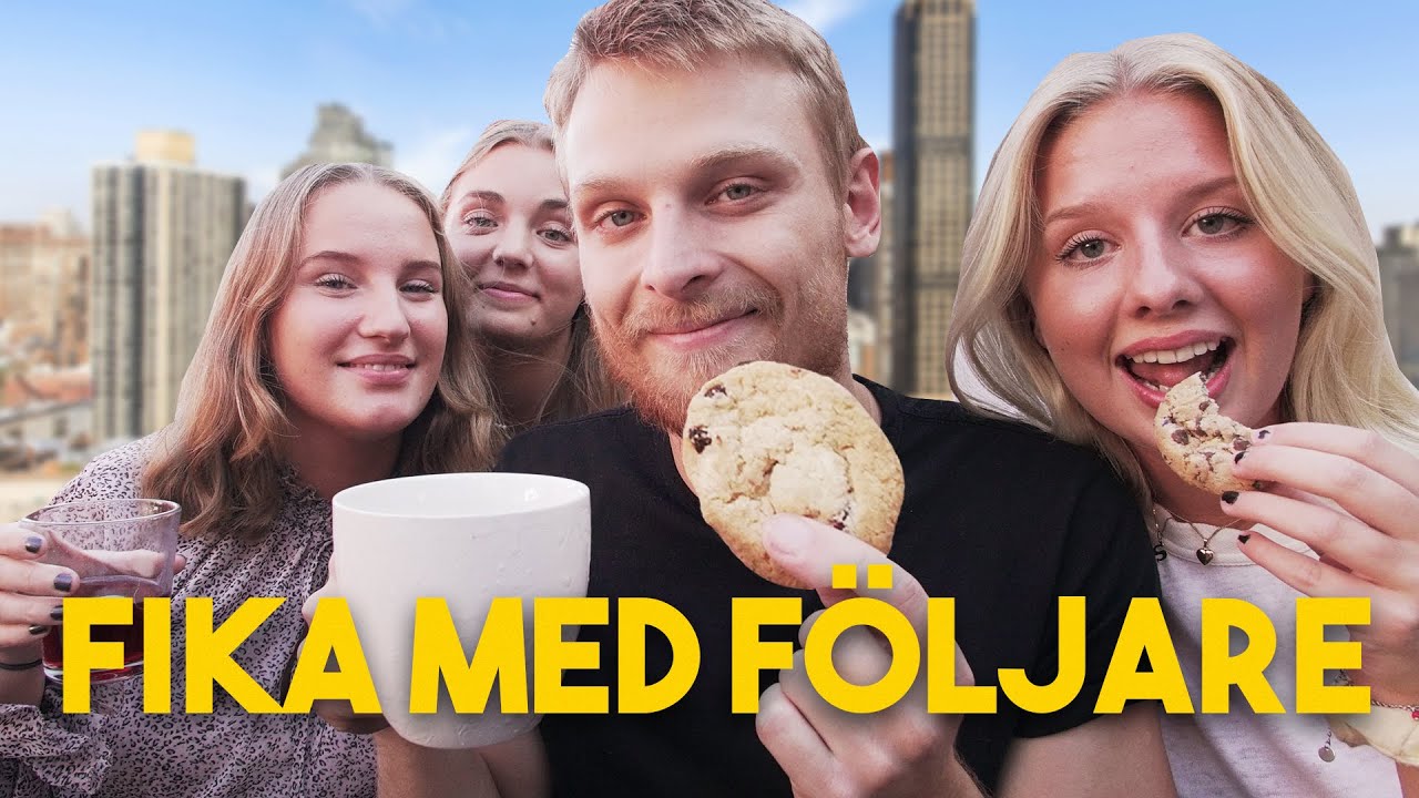VI FIKAR HEMMA HOS VÅRA FÖLJARE - YouTube