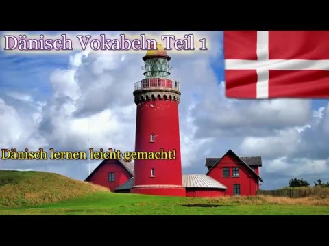 Dänisch lernen für Anfänger | Vokabeln zum nachsprechen Teil 1 | Deutsch-Dänisch-A1 🇩🇰 ✔️