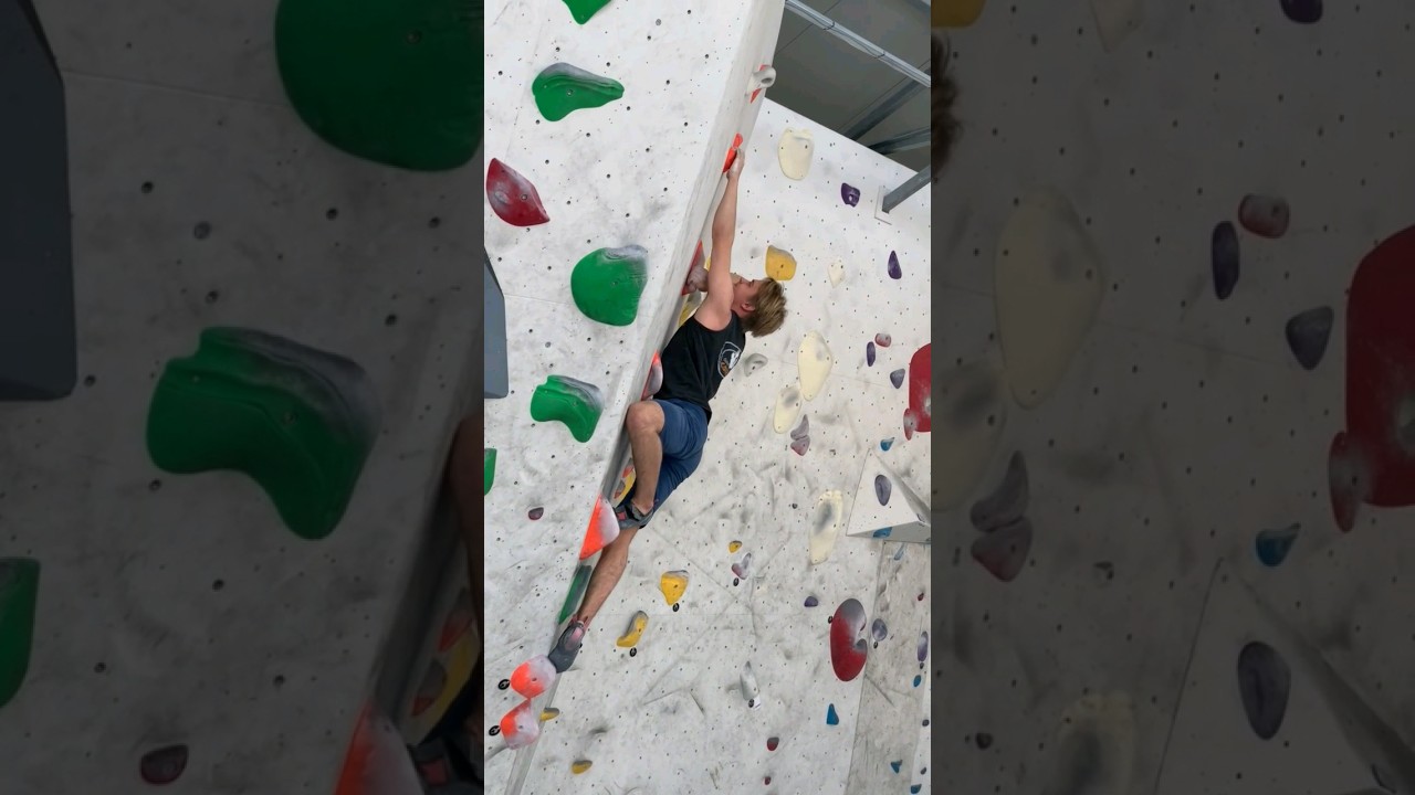 Heavenly flow on this V3 BOULDER #climbing #bouldering - YouTube