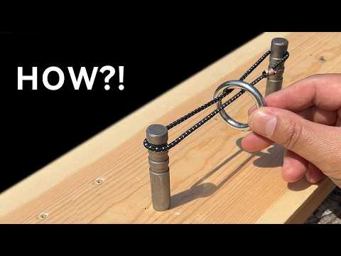 How to Remove a Ring from Rope (Magic Trick)