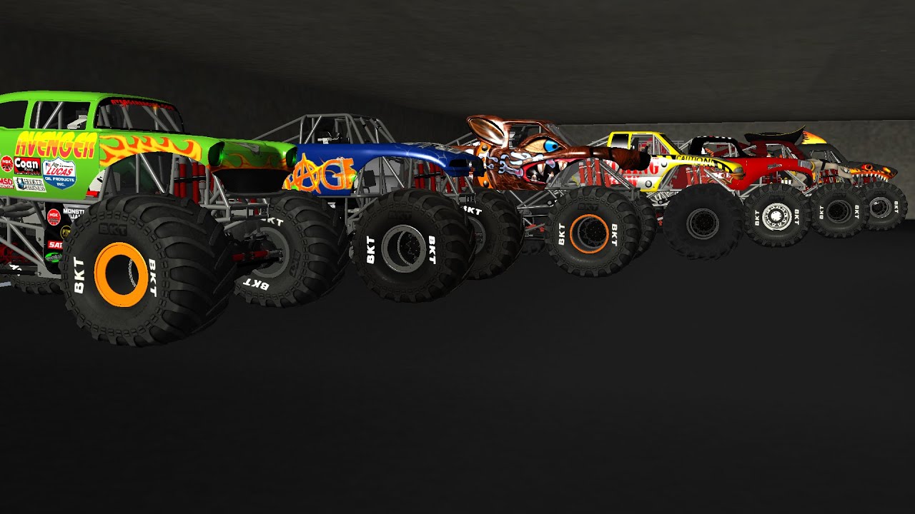ROR Monster Jam custom TEAM SCREAM SHOWCASE 2020 - YouTube