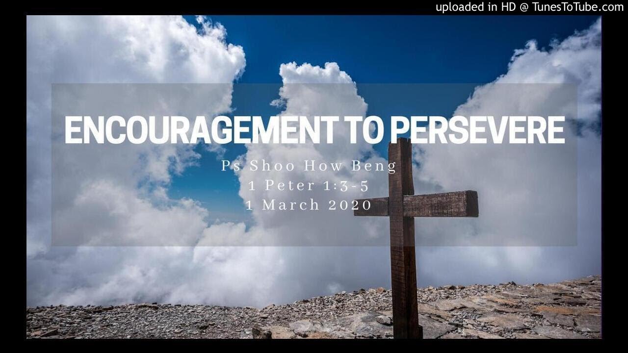 Encouragement to Persevere - YouTube