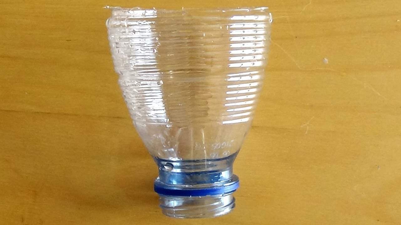 Embudo casero de plástico - Reciclaje - YouTube