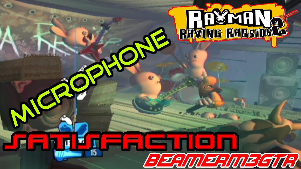 Rayman Raving Rabbids 2 - Satisfaction [Microphone] - YouTube