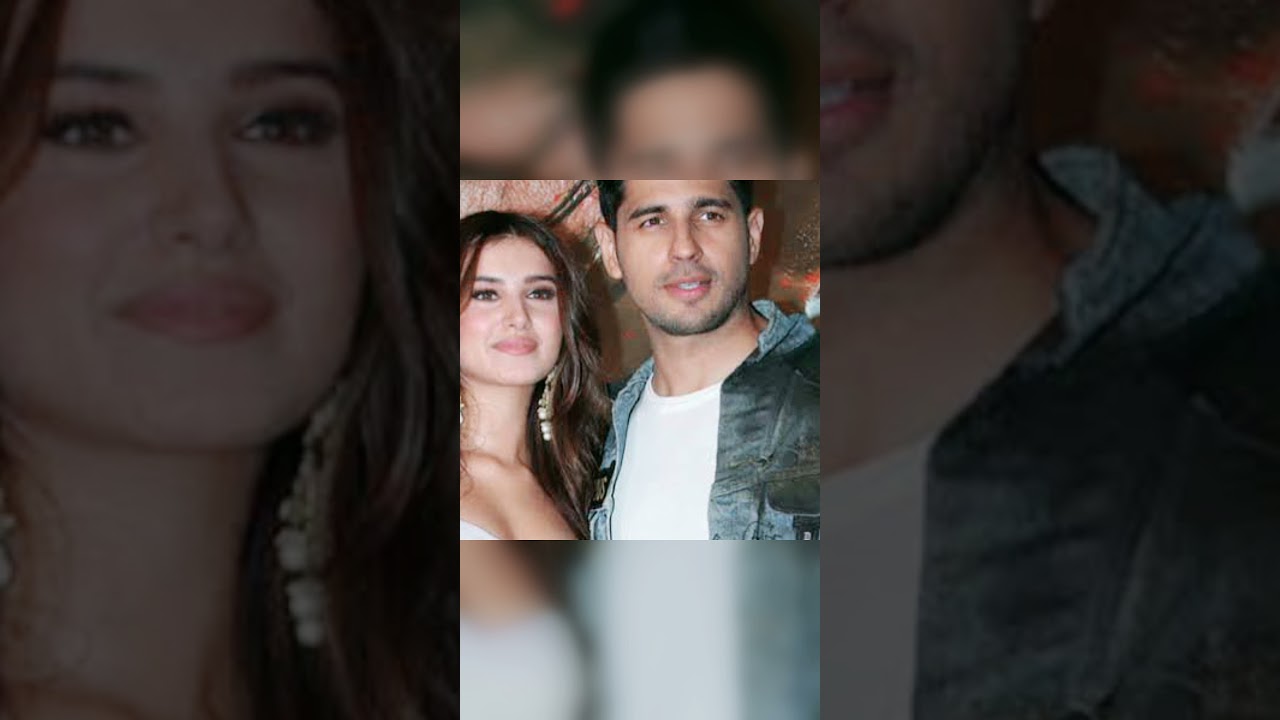 Siddharth Malhotra With Tara Sutaria ️ - YouTube
