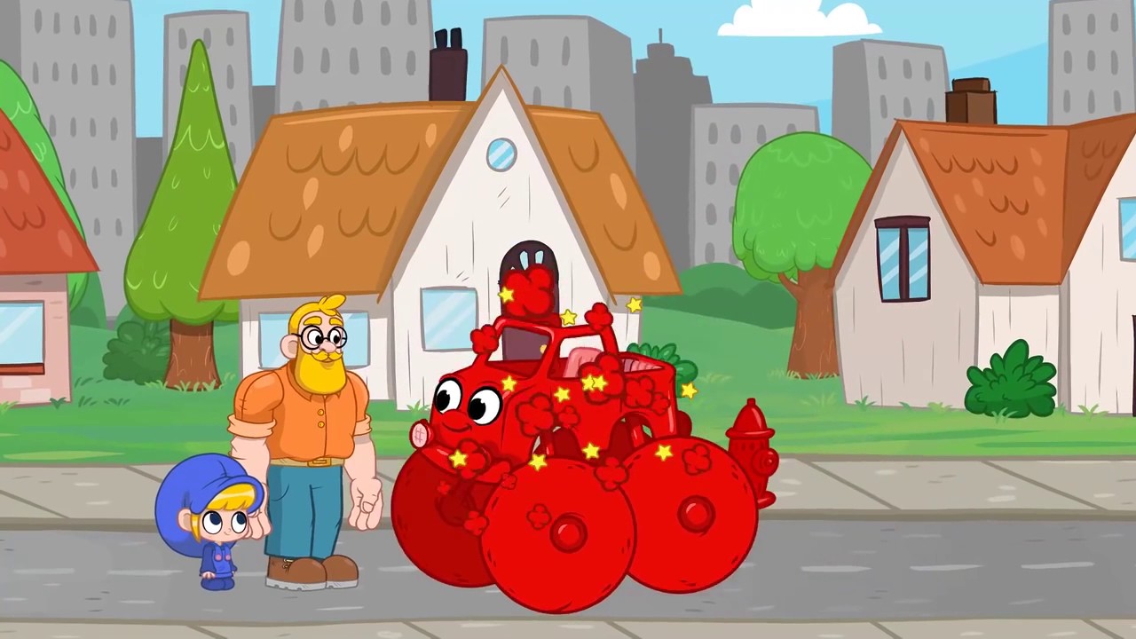 My Red Monster Truck My Magic Pet Morphle Episode #13 - YouTube