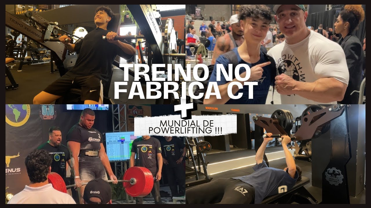 TREINEI NA ACADEMIA DO LÉO STRONDA E VI O BITELO QUEBRAR O RECORD ...